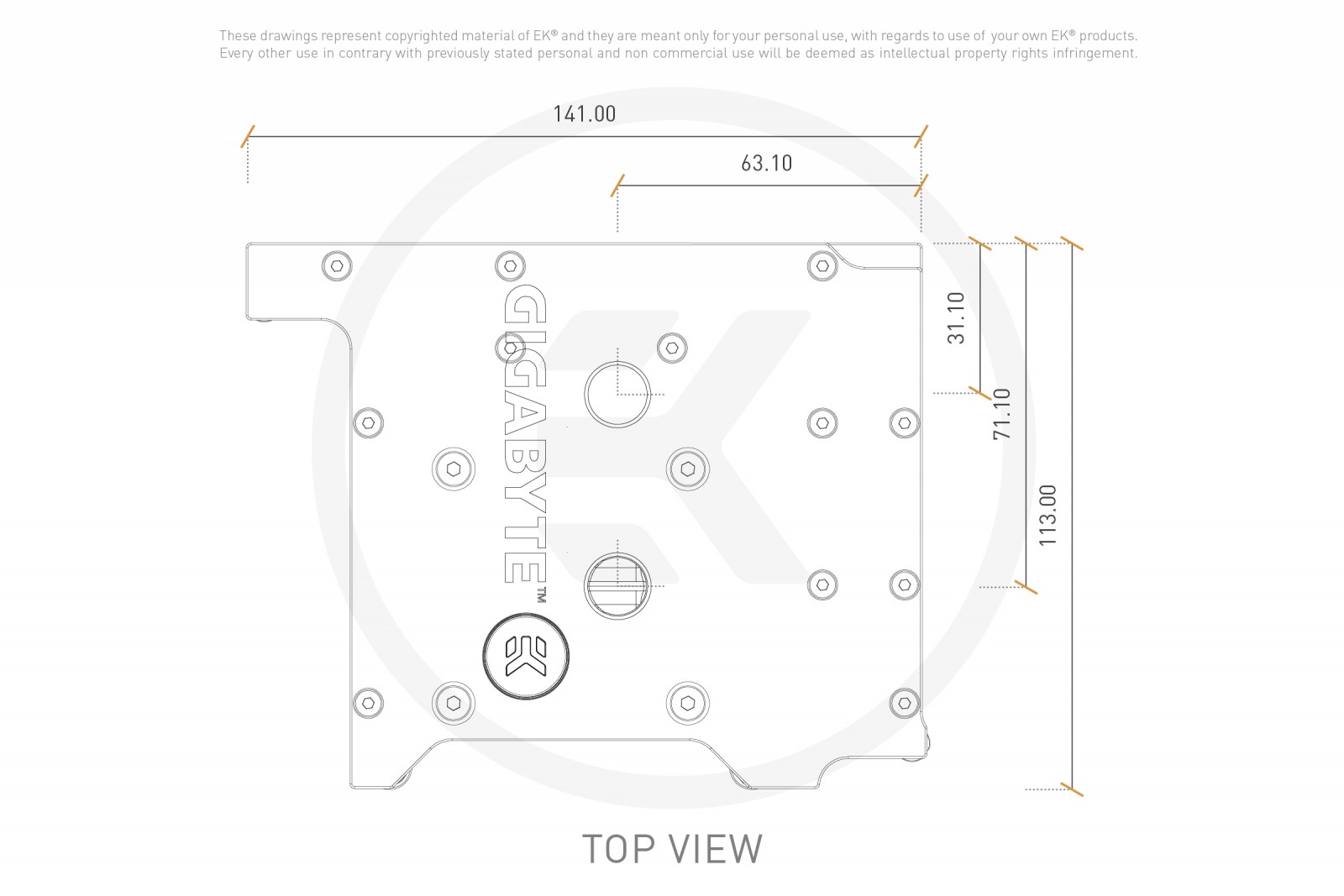EK Water Blocks EK-FB GA Z170X Monoblock - Acetal+Nickel Chipset ...